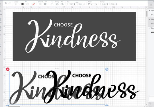 How to Cut Words Out of Shapes in Cricut Design Space