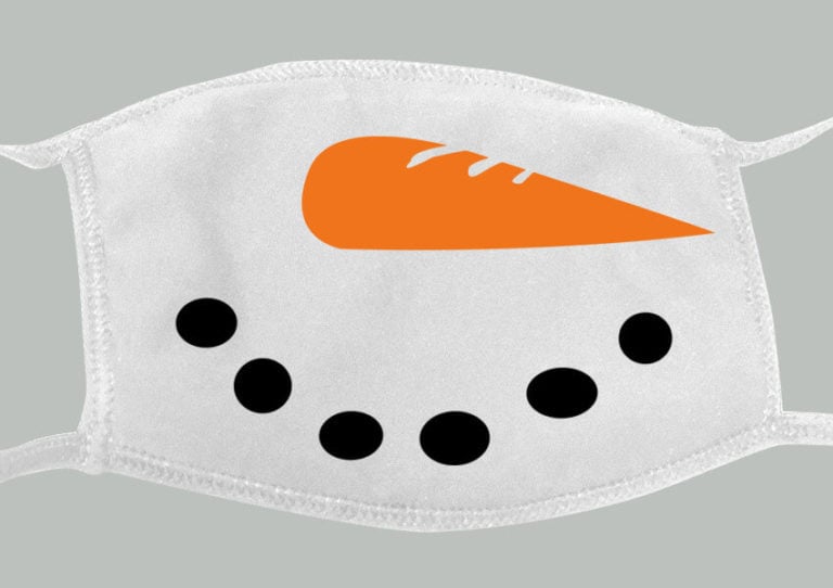 Frosty Face Mask SVG Cutout - Best Free SVG Files for Cricut