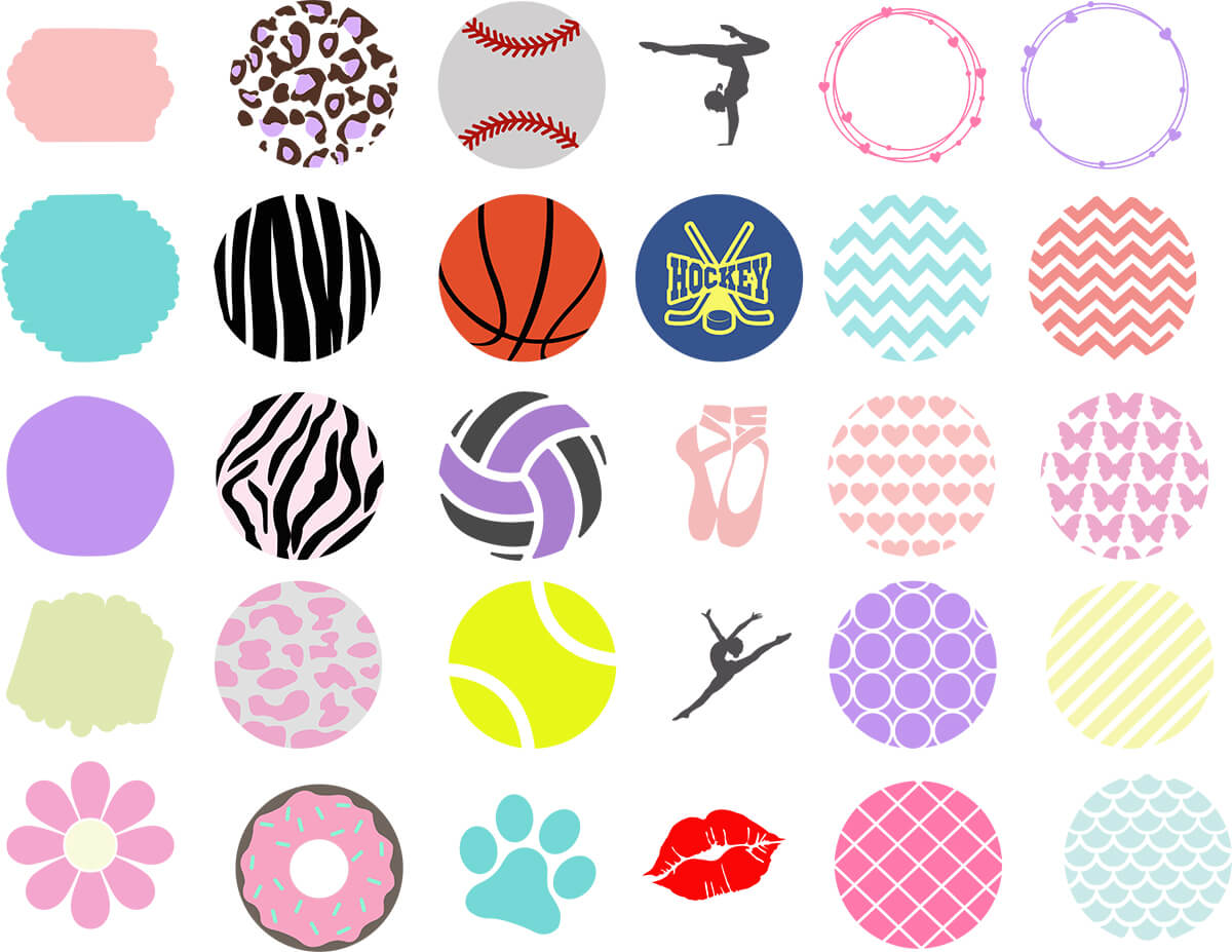 Cricut Keychain Ideas - Free Keychain SVG Files