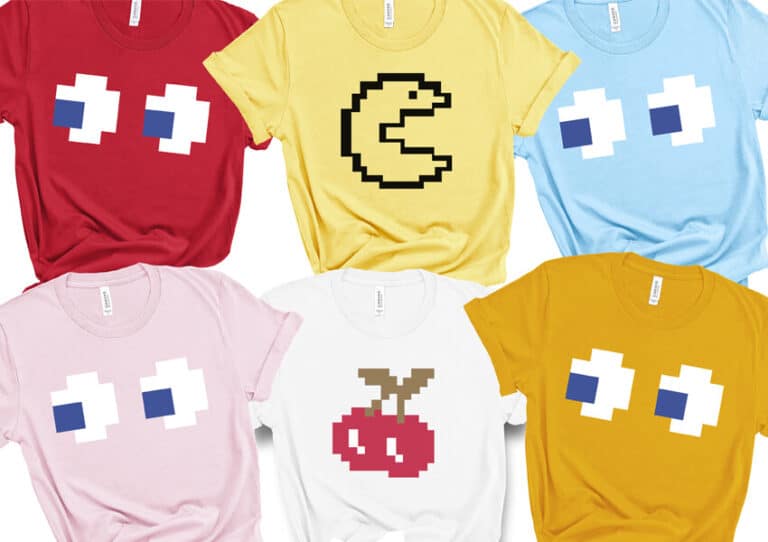 Arcade Halloween Costume - Free Group Costume SVG Files