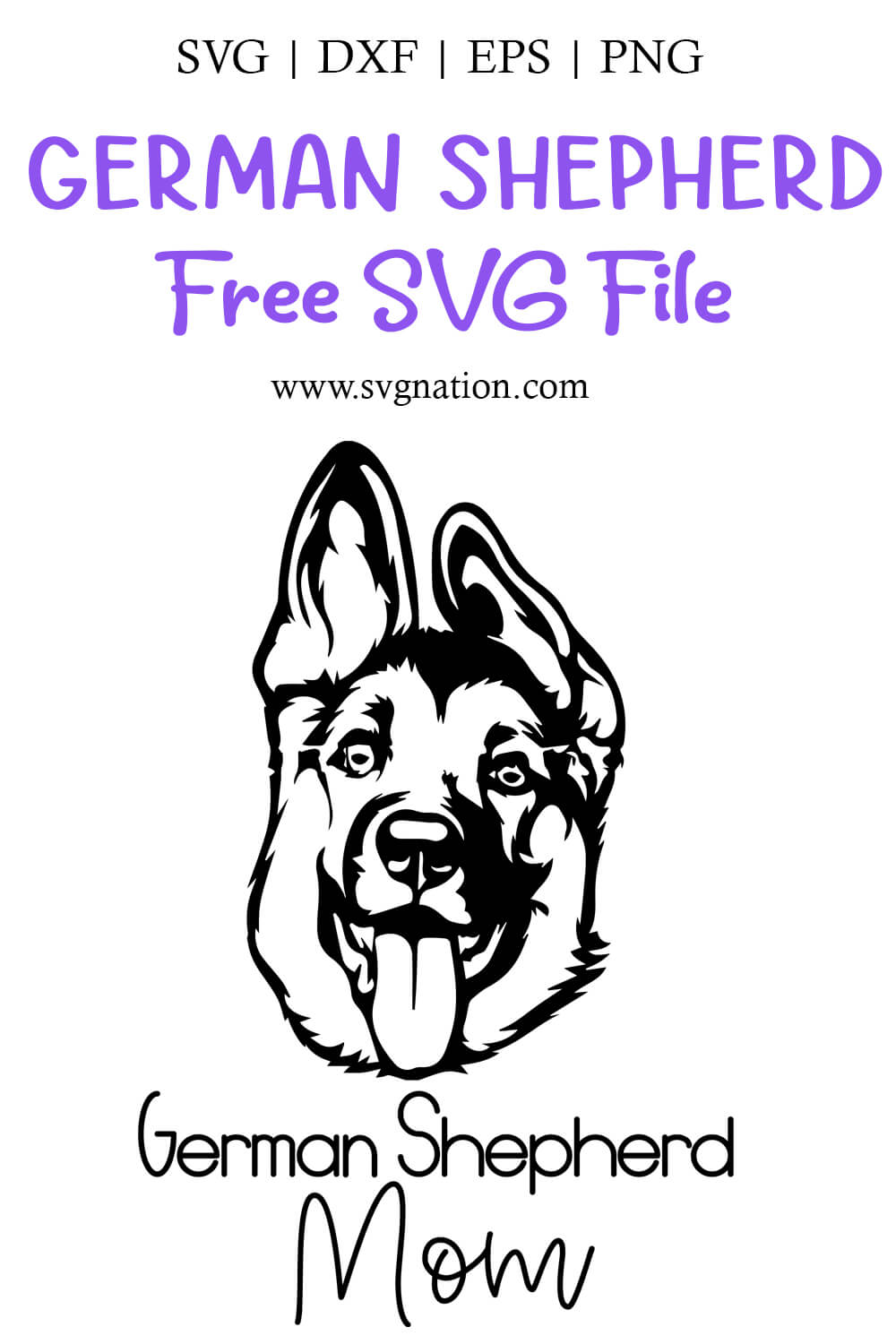 German Shepherd SVG - Free SVG Files