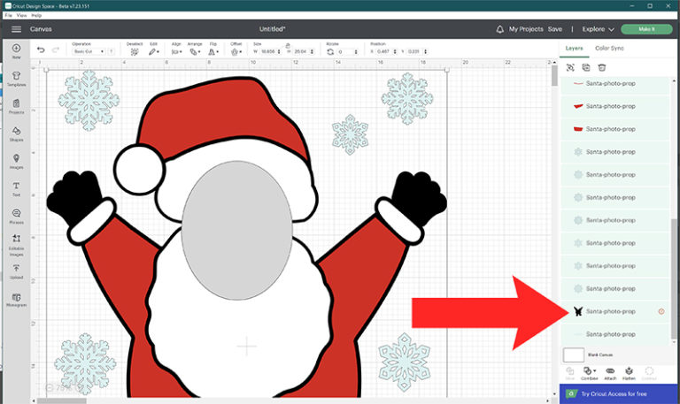 Larger than Mat Cricut Photo Booth Props Tutorial