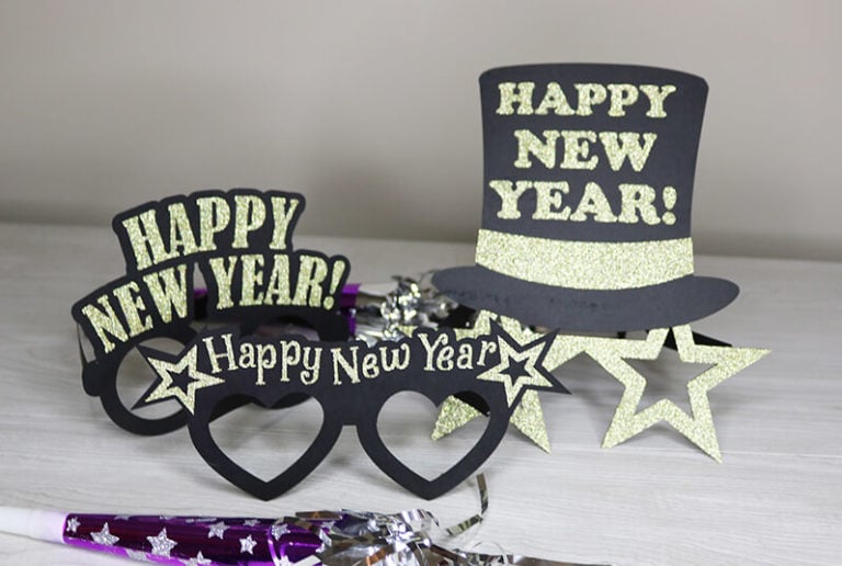 Free New Year's Eve Glasses SVG - Updated for 2025