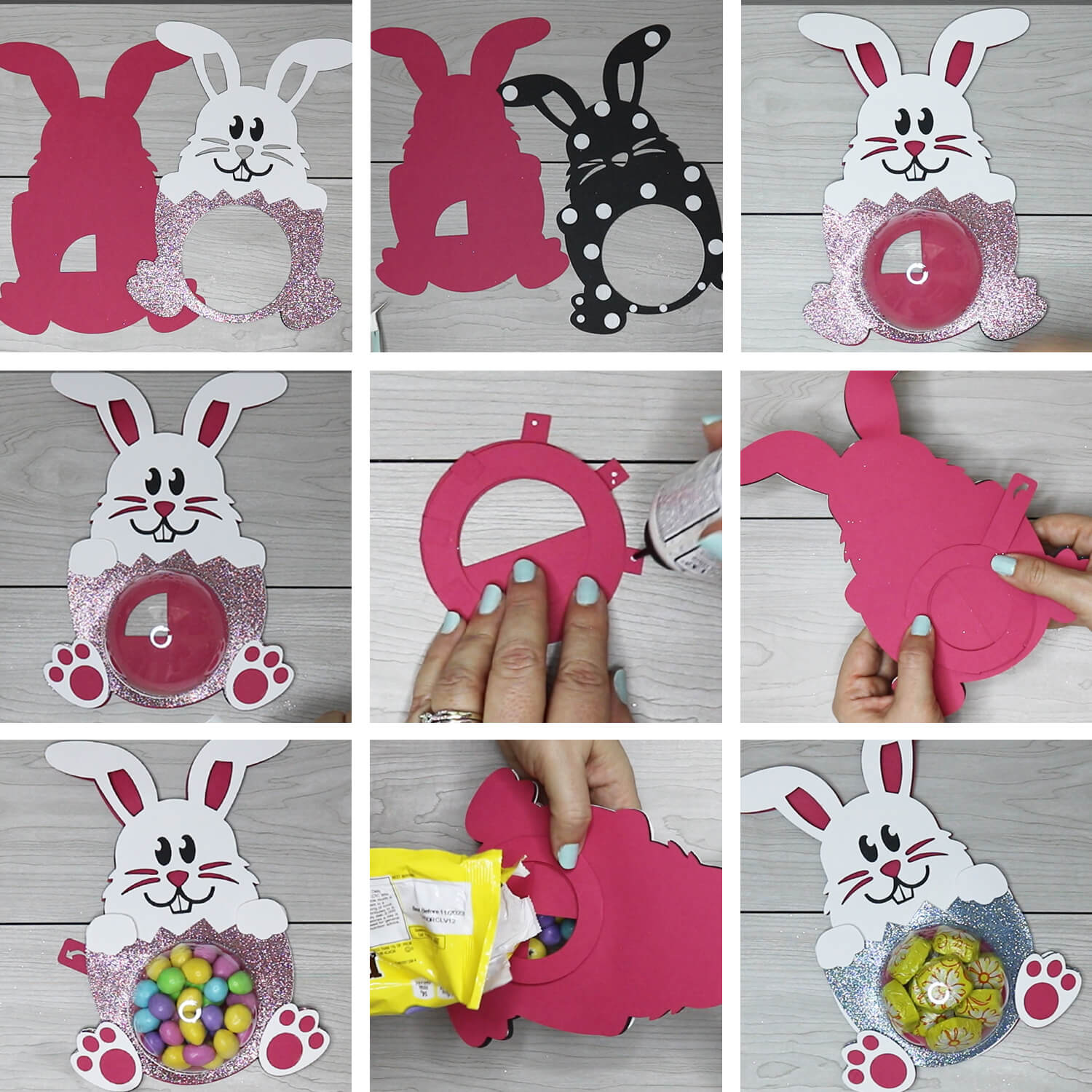 Easy Easter Candy Holder SVG for Cricut