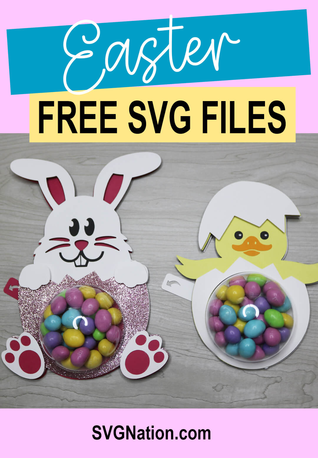 Easter Candy Holder SVG {Candy Holder Templates and Tutorial}