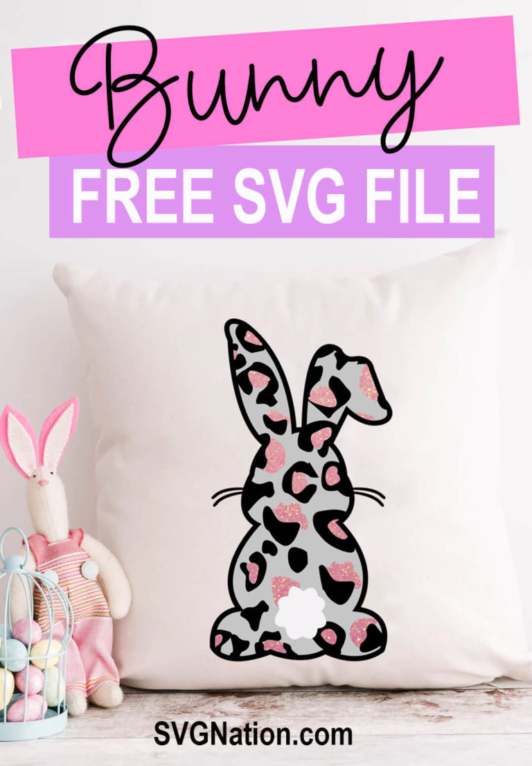 Leopard Bunny SVG - Free SVG Files