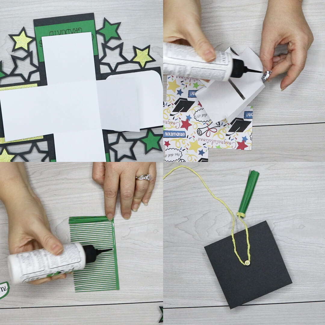 Graduation Explosion Box - Free SVG Files