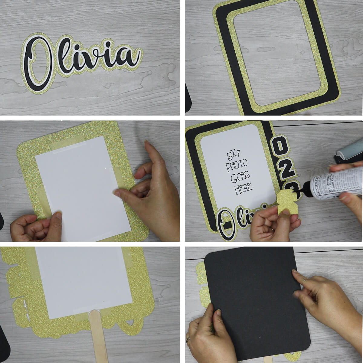 How to Make a Graduation Fan with Cricut - Free Fan Template!