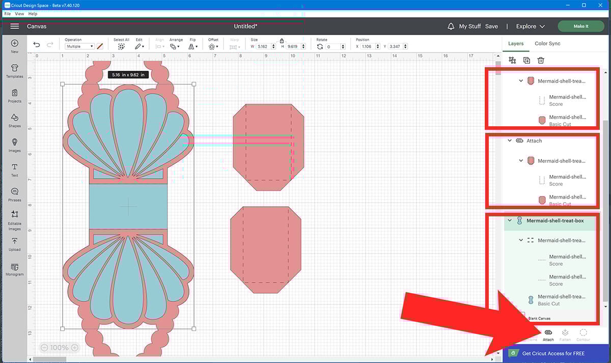 Mermaid Shell SVG - Mermaid Cricut Ideas