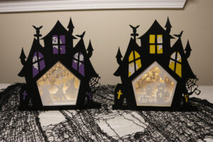 Cricut Halloween Decor - DIY Halloween Light Box