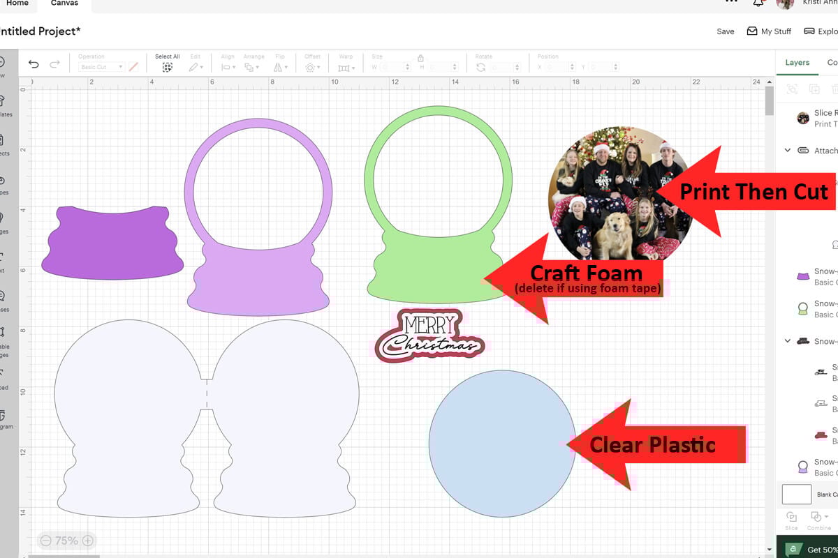 DIY Handmade Snow Globe Christmas Card Tutorial