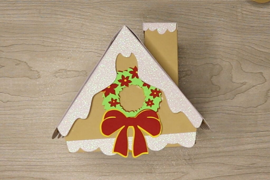 Gingerbread House Explosion Box SVG