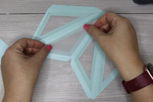 Paper Star Lantern Tutorial with Free 3D Star SVG Templates