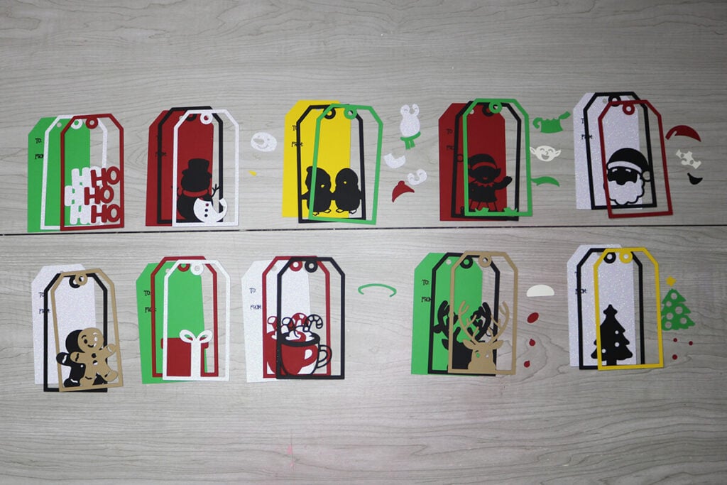 Make Gift Tags with Your Cricut - Free Christmas Gift Tag SVG