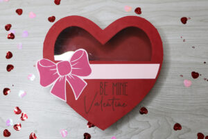 DIY Valentine's Day Candy Box with a Window