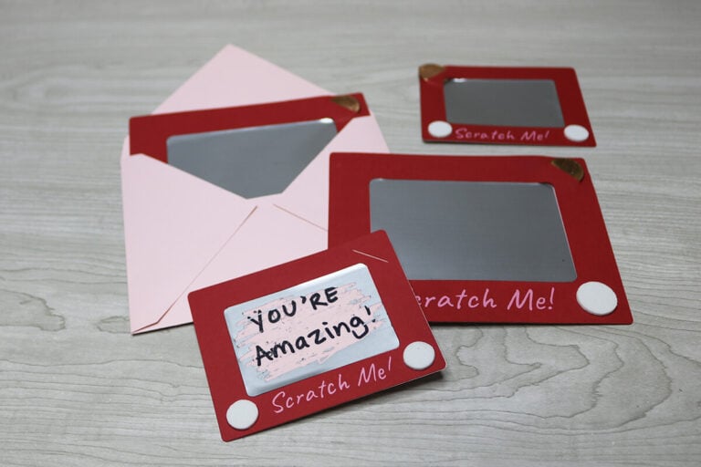 How to Make Scratch Off Cards (Free Template)