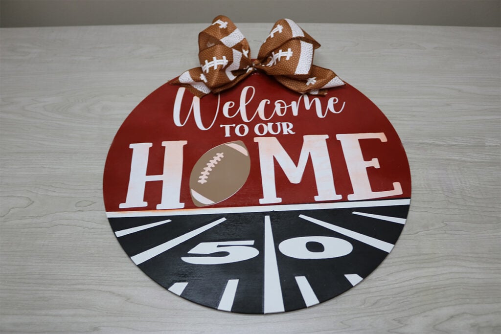 Football Welcome Sign SVG for Cricut