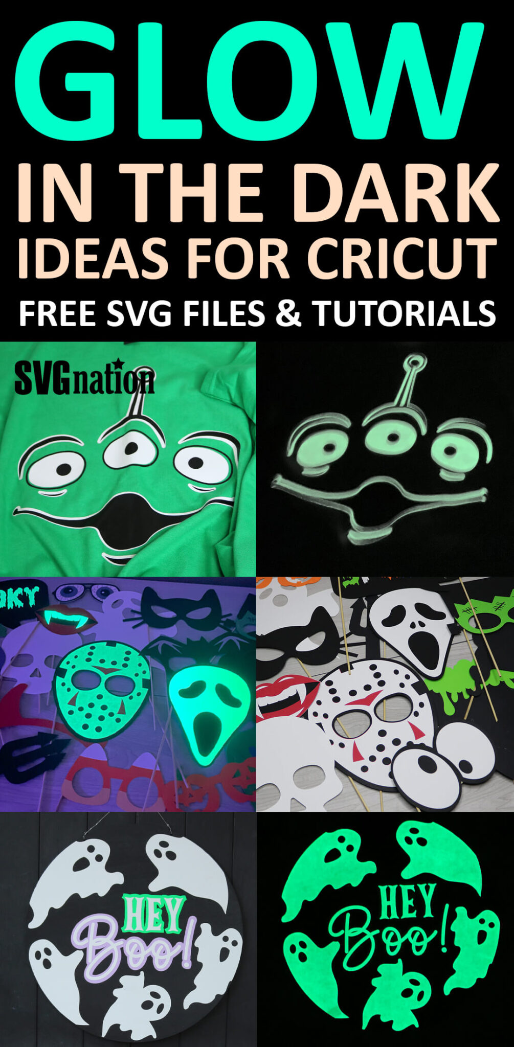 Glow in the Dark Vinyl Cricut Project Ideas