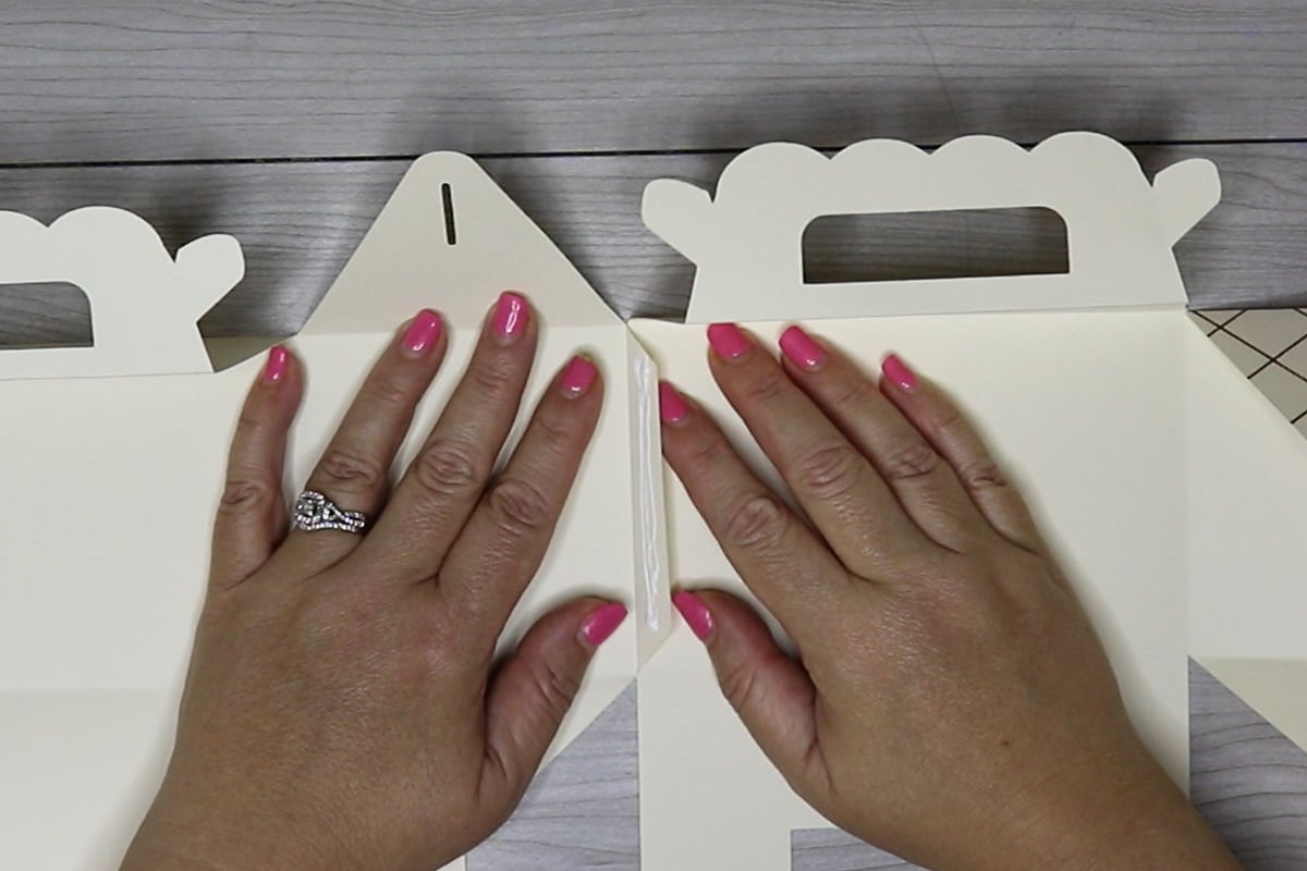 Ice Cream Gable Box Template