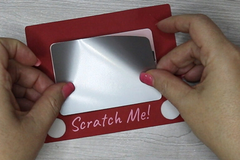 How to Make Scratch Off Cards (Free Template)