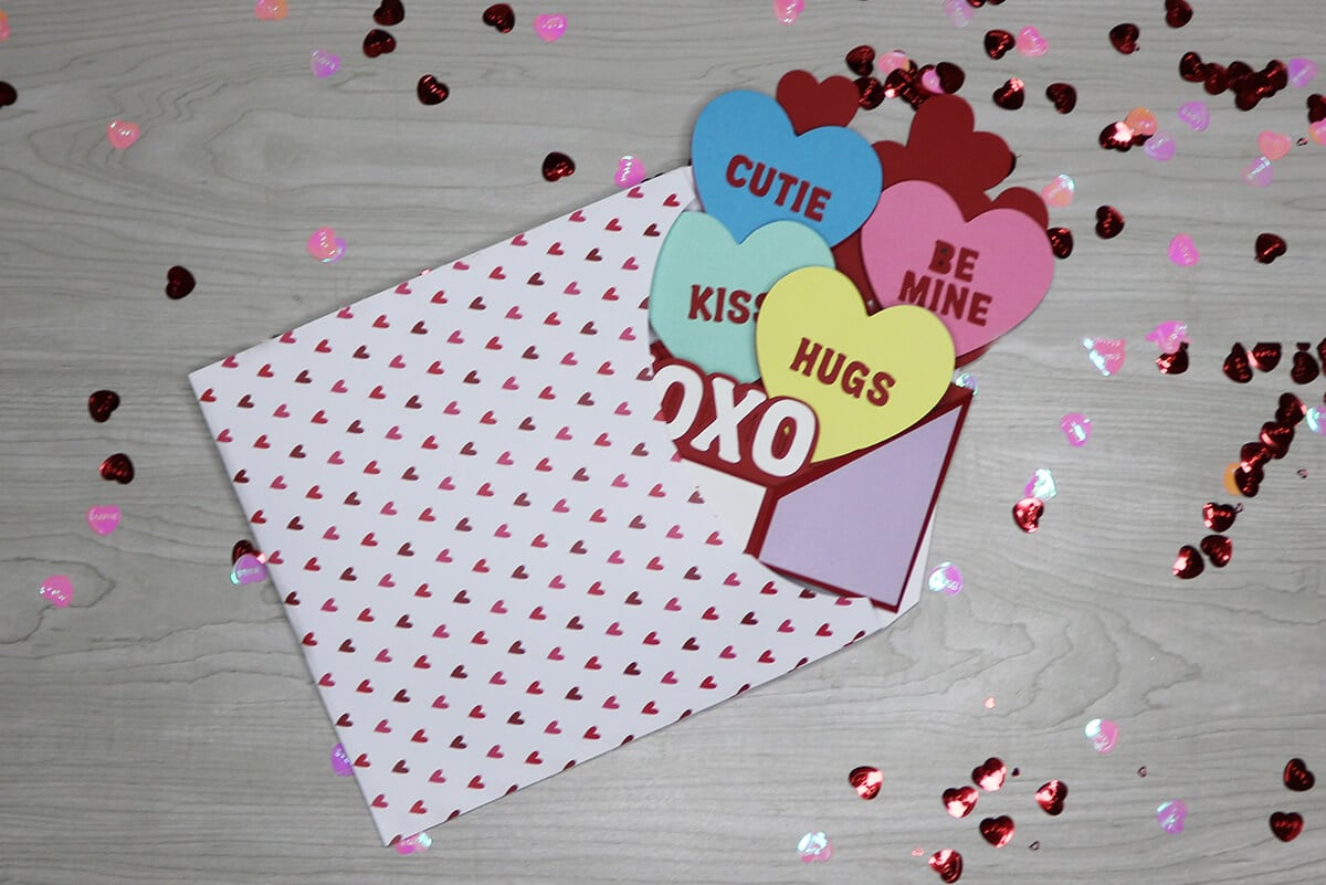 Pop Up Valentine Box Card Tutorial