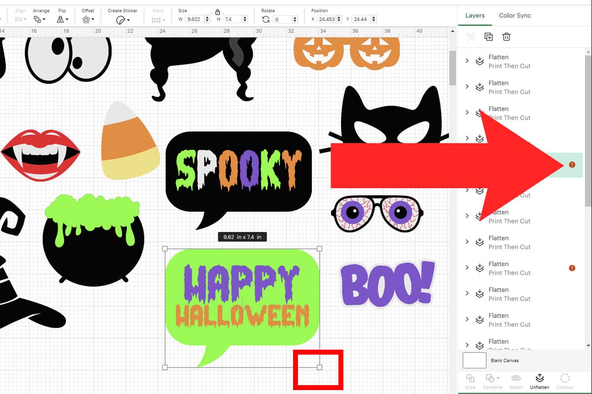 Halloween Photo Booth Props {Free Printable & SVG Cut File}