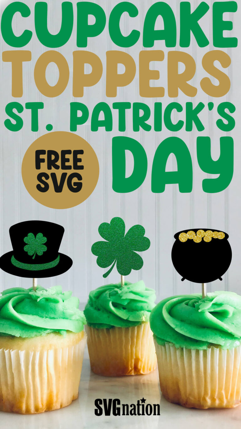 Make St. Patrick's Day Cupcake Toppers with Cricut