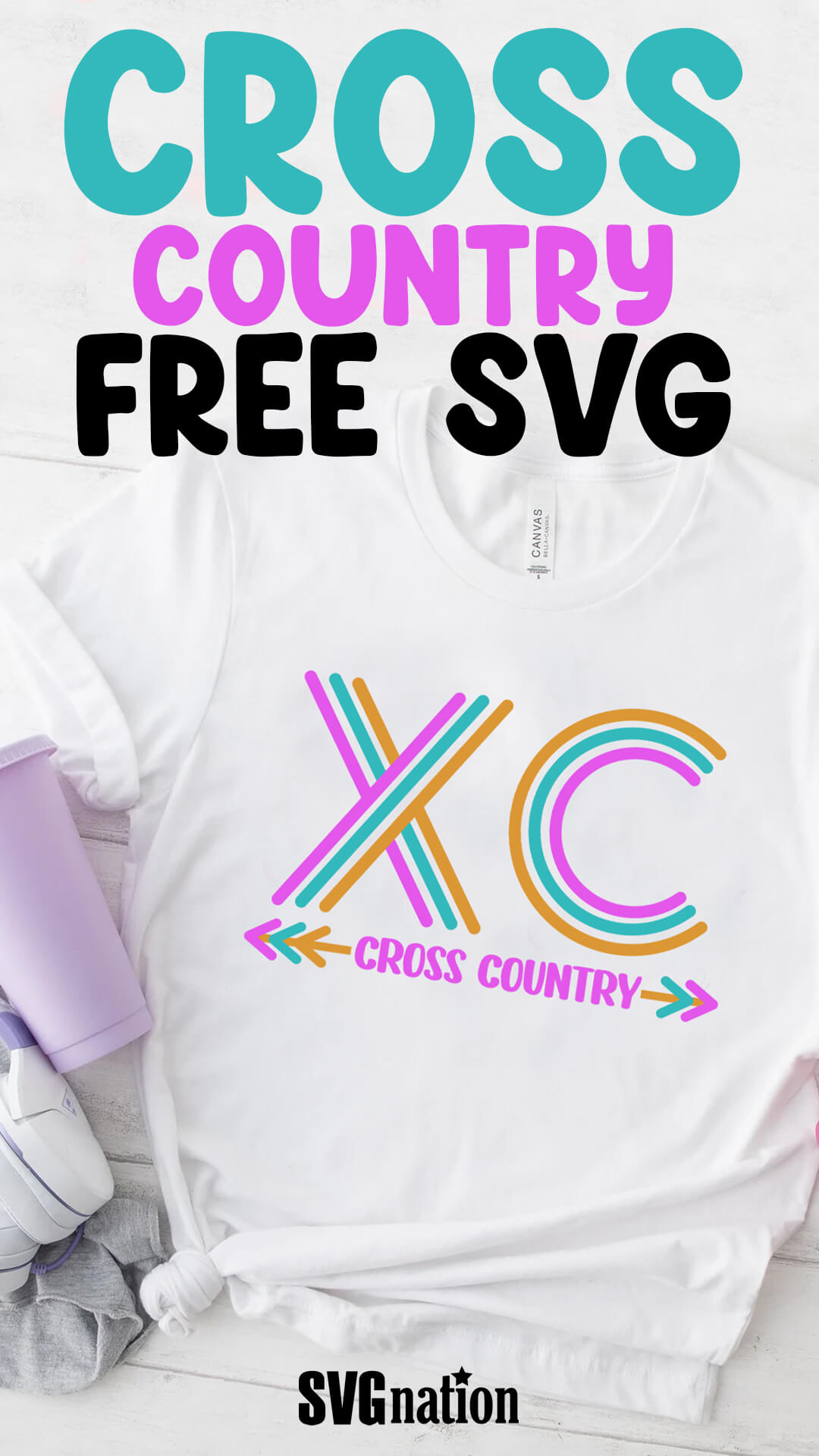 XC Cross Country SVG - Free SVG Files